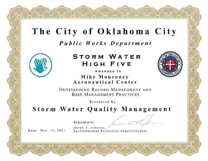 MONRONeYnews: Construction Zone - Aeronautical Center Receives OKC ...